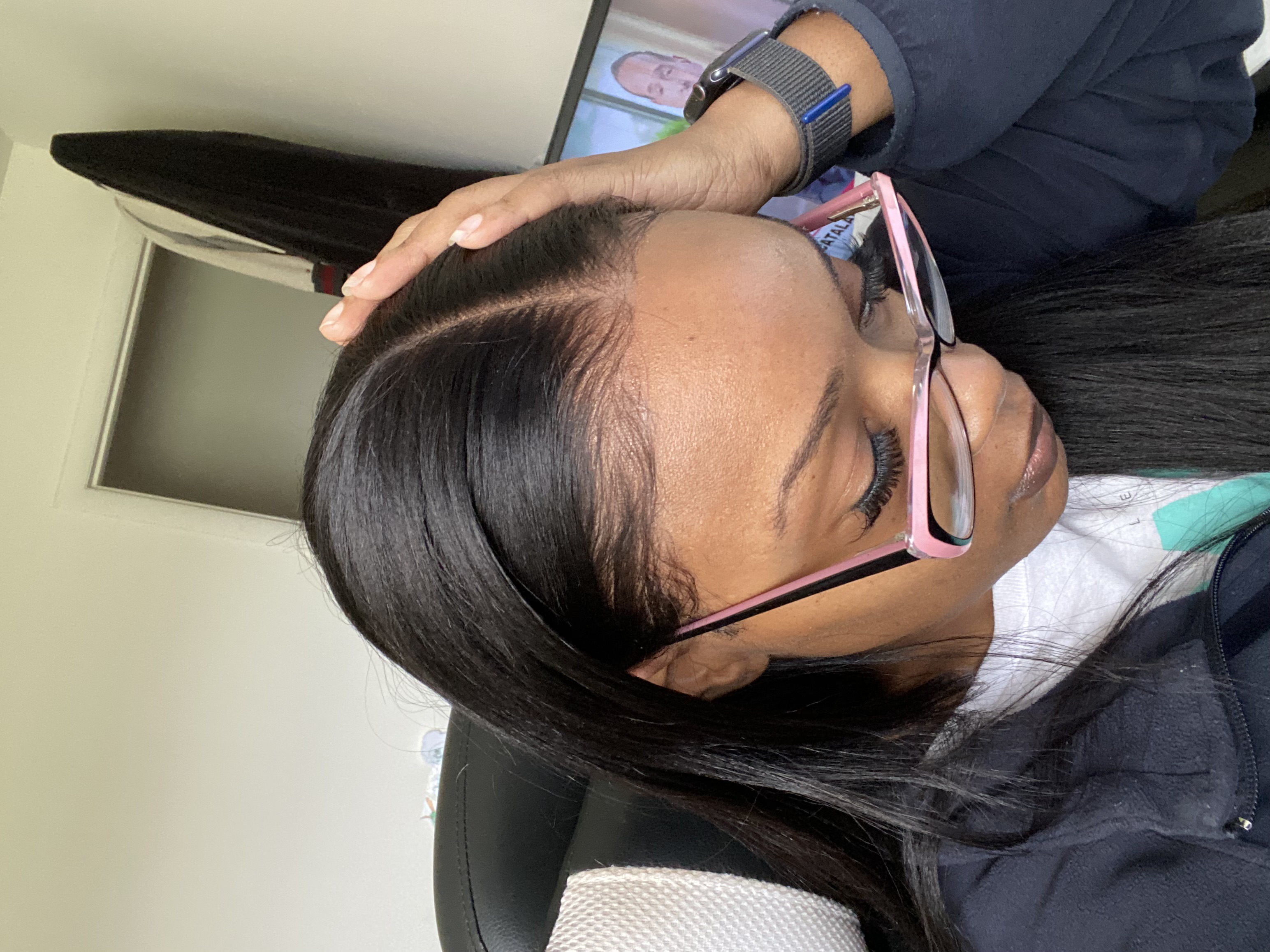 Invisible Drawstring Fitted Glueless 360 HD Lace Wig Yaki Straight